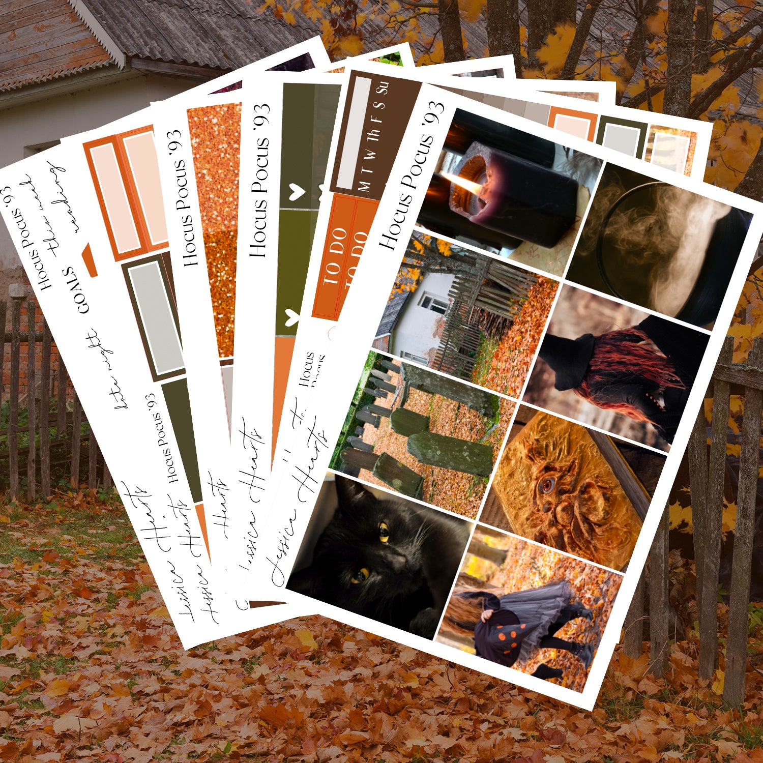 Hocus Pocus '93 Weekly Sticker Kit | Jessica Hearts